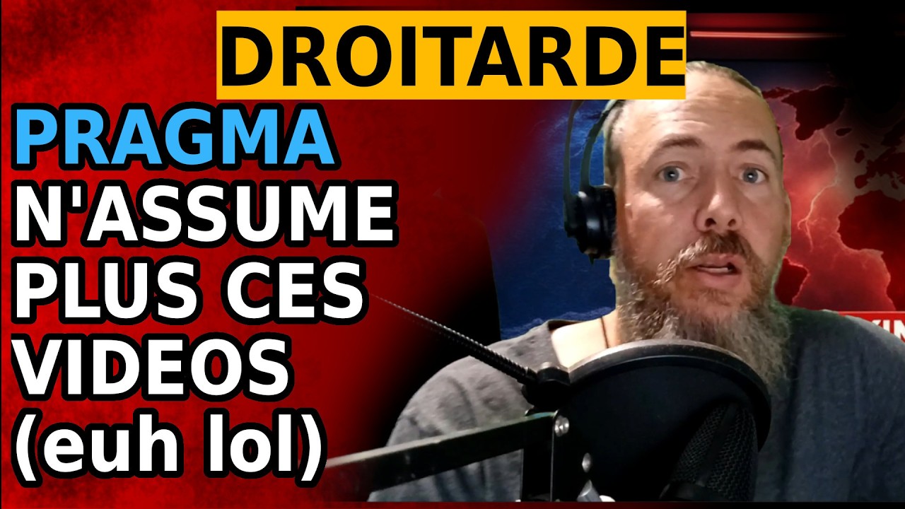 "PRAGMA Il assume plus ses vidéos sur les droitards !" Ah bon ? - YouTube