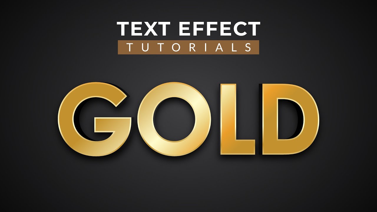 🔥 Adobe Illustrator Gold Text Effect Tutorial | ইলাস্ট্রেটরে গোল্ডেন টেক্সট বানানো শিখুন - YouTube
