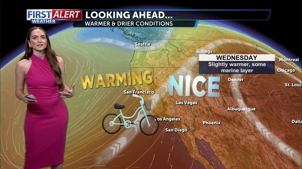 Quiet weather pattern persists - YouTube