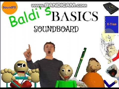Baldi's Basics soundboard [all sounds effects] - YouTube