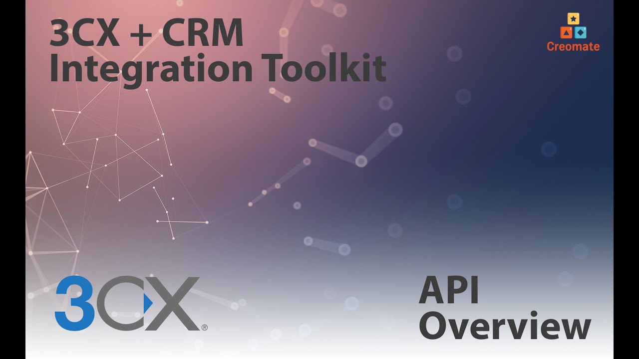 Creomate 3CX CRM Integration Toolkit - YouTube