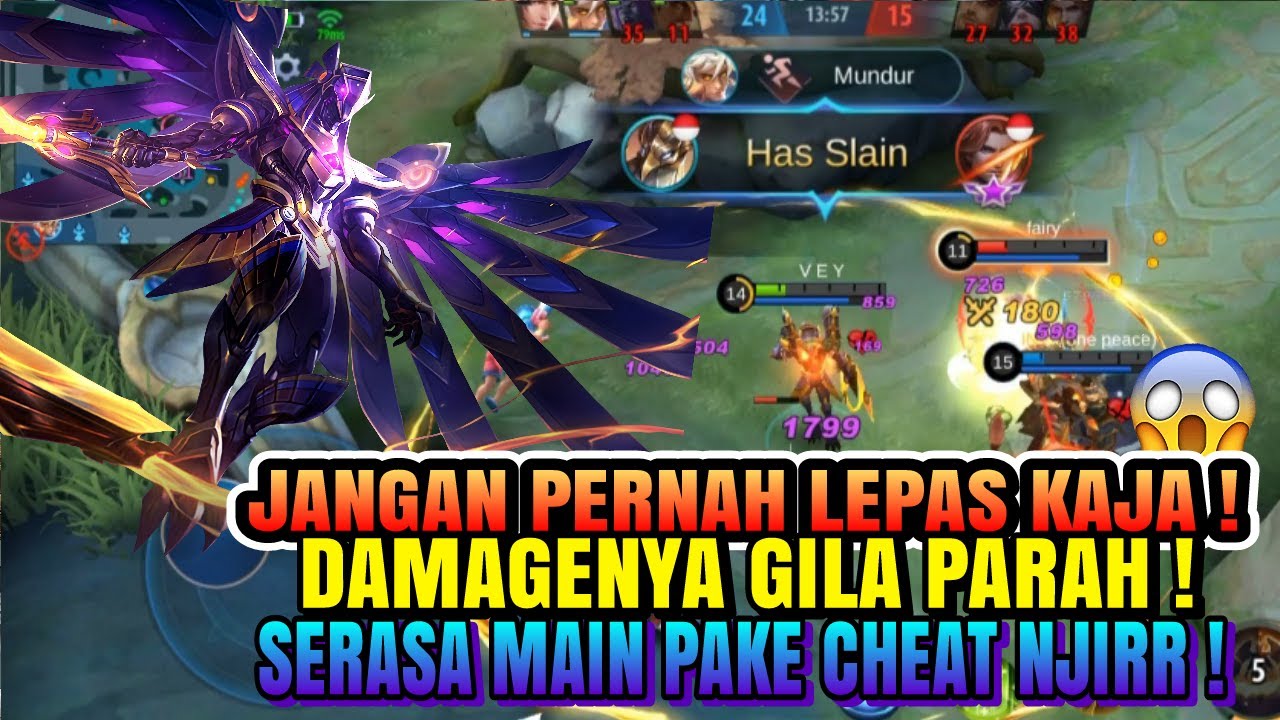 KAJA 1 HIT BUILD|KAJA DAMAGE BUILD 2021 DAN EMBLEM | BUILD TOP 1 GLOBAL ...