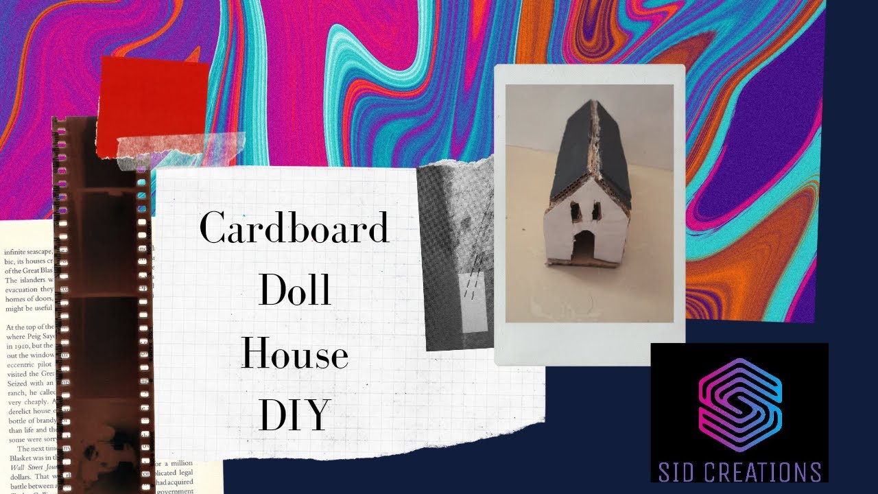 Easy Cardboard Toy House DIY | Kids simple Toy House with cardboard ...