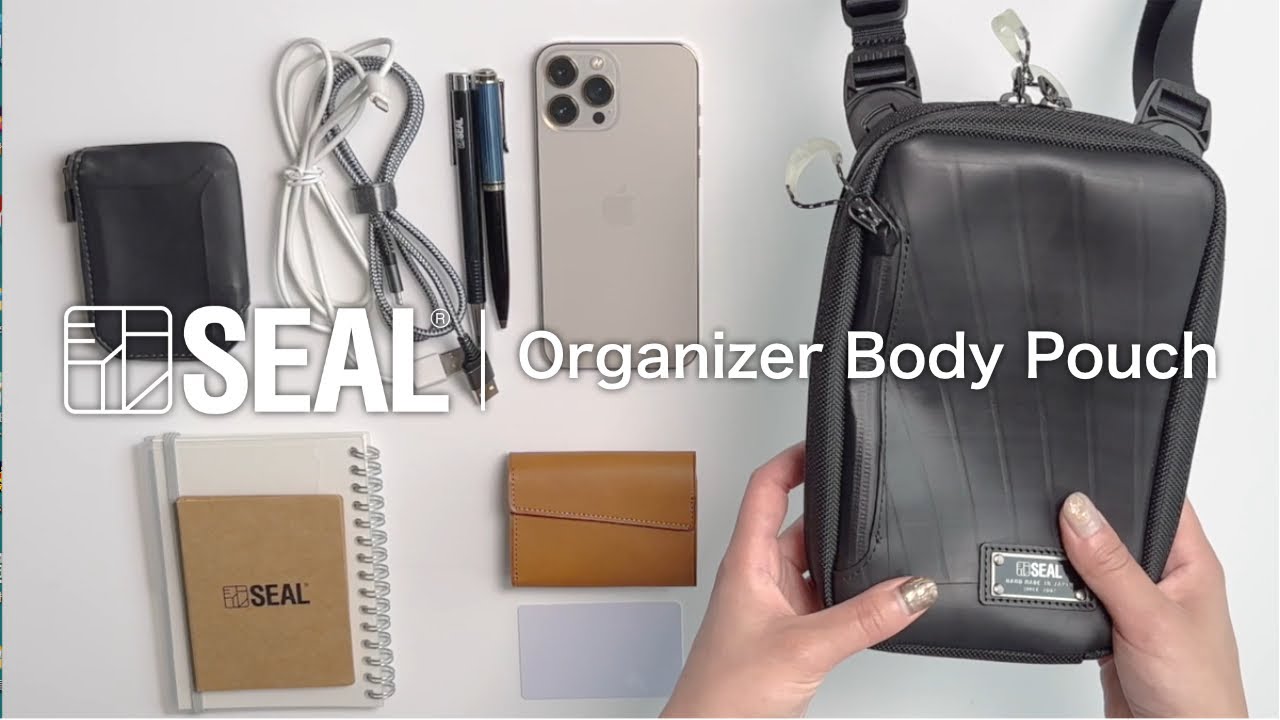 【SEAL】Organizer Body Pouch - YouTube