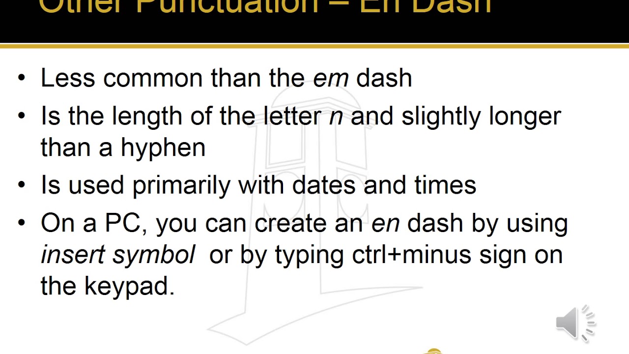 Rules for Hyphens Dashes Slashes - YouTube