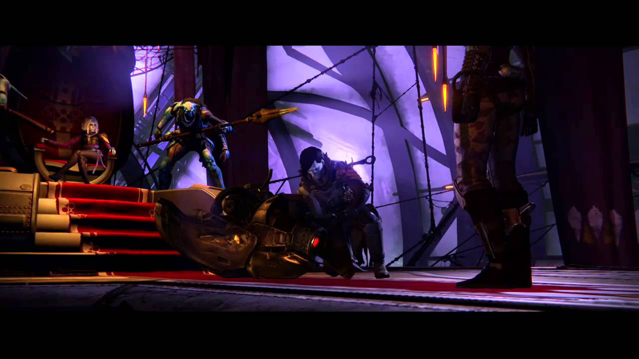 Destiny - Human Female Hunter Cutscene8 - YouTube