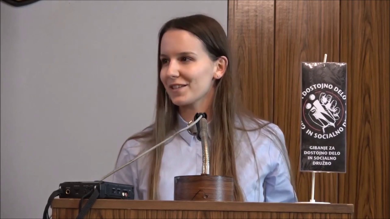 Sara Bagari - Socialna varnost prekarcev - YouTube