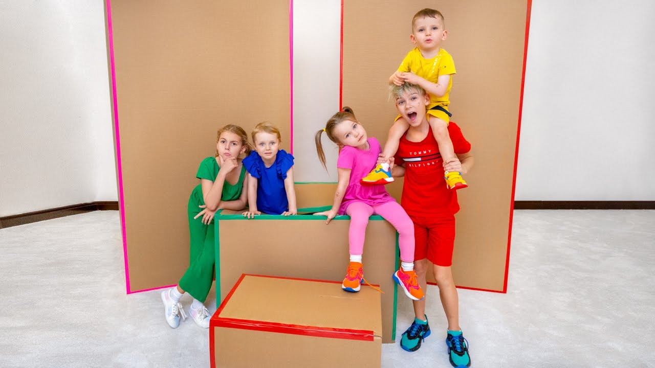 Hide and Seek Herausforderung für Kinder | Sammlung lustiger Videos für ...