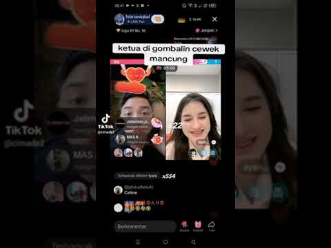 ketua digombali cewek mancung