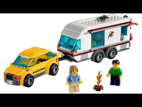 How to make a Basic Caravan | Lego Set no.10715 and 60148 | Tutorial ...