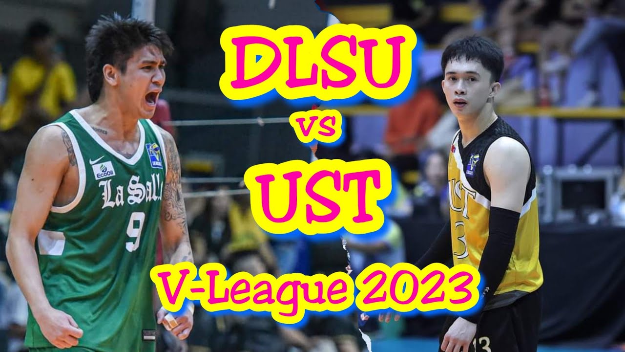 DLSU vs UST highlights | Men's volleyball | V-league - YouTube