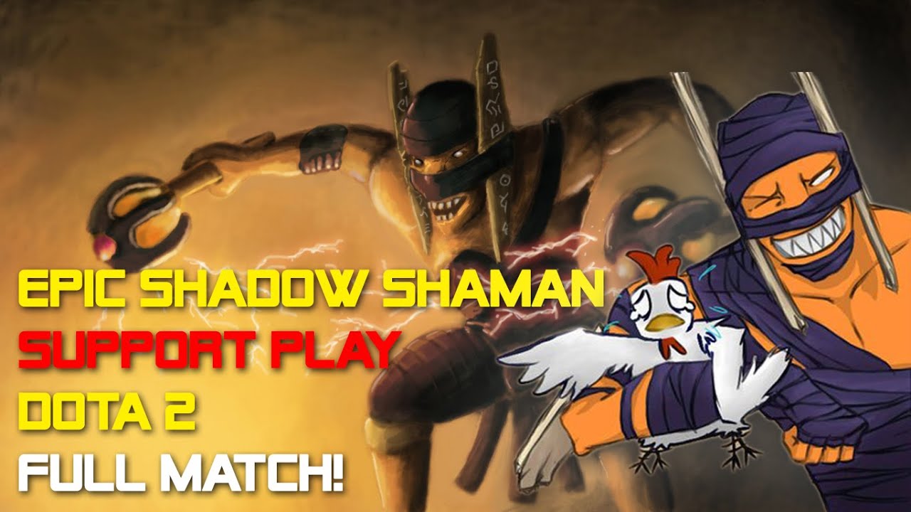 Epic Shadow Shaman Support Plays - Dota 2 Full Match! - YouTube