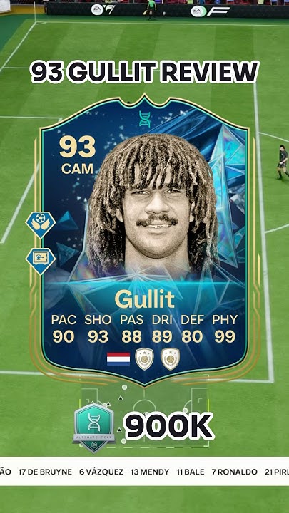 93 Pump You Up Evo Gullit Review 🇳🇱💎 Is He Worth the Evolution in FC25? #fc25 #gullit #fyp # ...