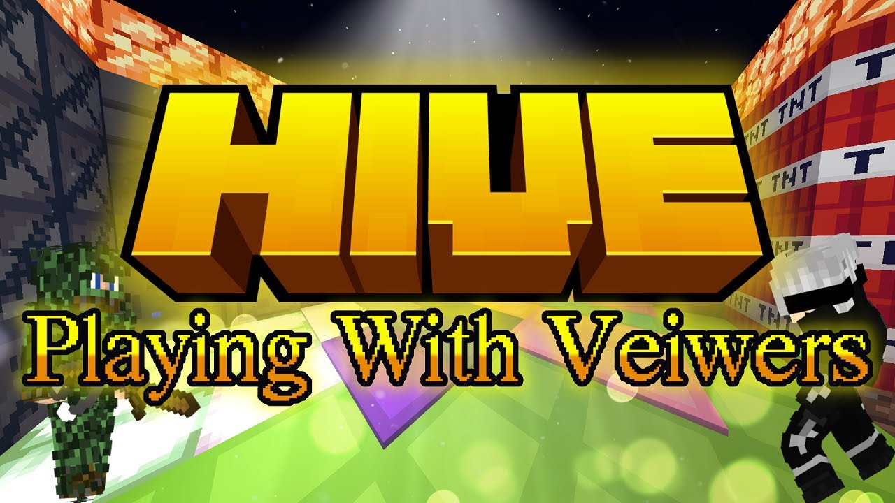 🔴The Hive Mini games: Veiwers can join: Minecraft bedrock Live🔴 - YouTube