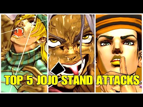 Top 5 JoJo Stand Attacks! | The Most Powerful and Iconic Attacks - YouTube