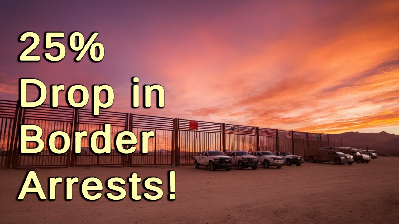 Border Patrol Reports 25% Drop in Arrests Post-Asylum Restrictions ...