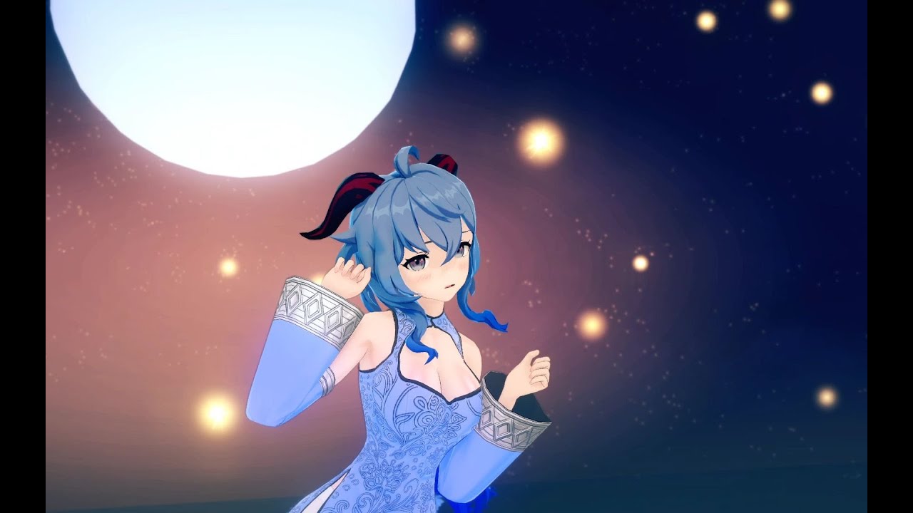 【Genshin Impact MMD／4K／60FPS】Ganyu【千灯愿】 - YouTube