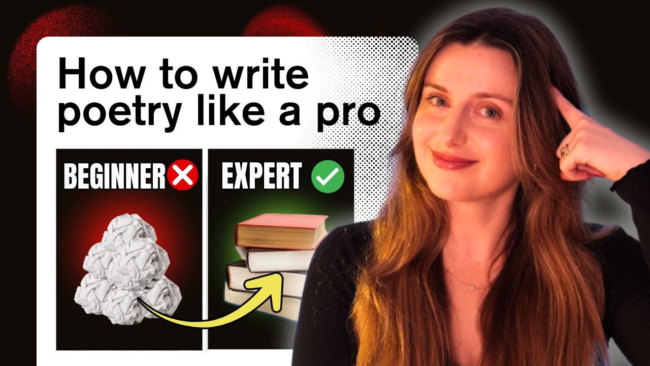 How to Write Poetry For Beginners in 18 minutes - YouTube