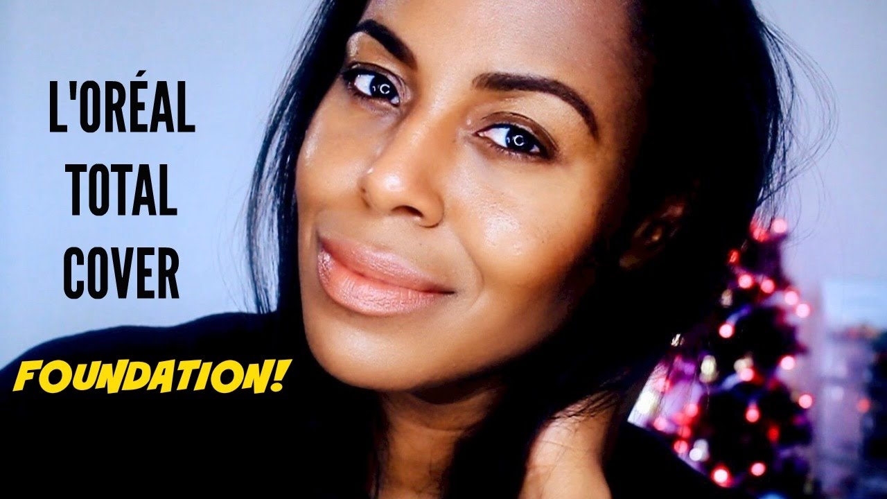 L'Oréal Total Cover Foundation Classic Tan, Cafe, Cocoa Swatch Review ...
