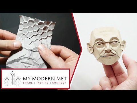Amazing Paper Origami Masks by Fynn Jackson - YouTube