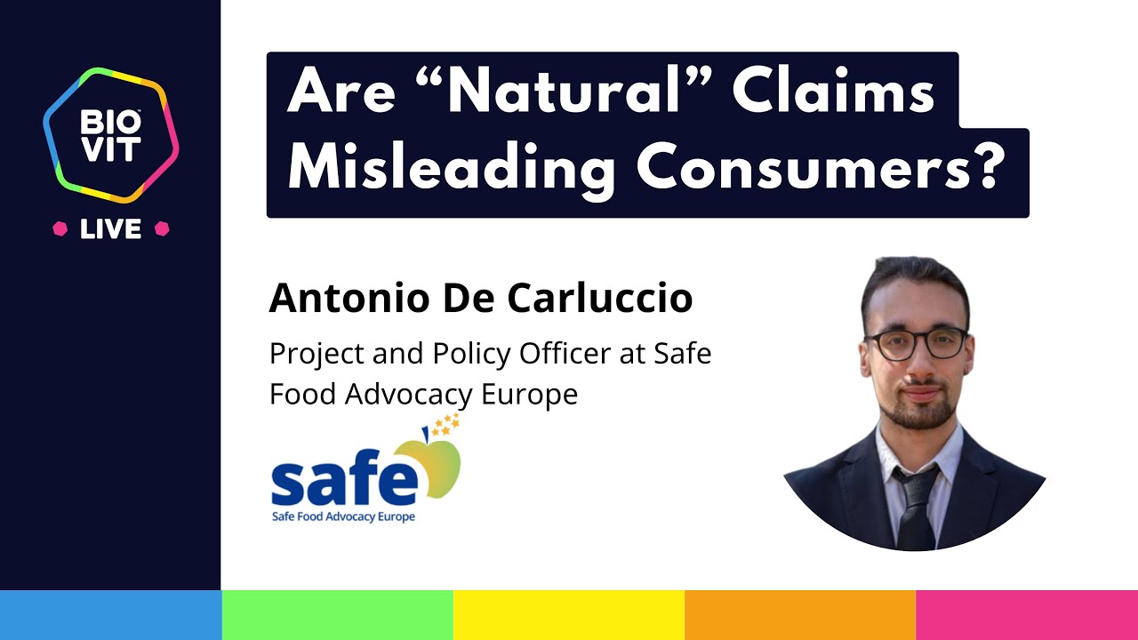 BIOVIT Live Presents: Are "Natural" Claims Misleading Consumers? - YouTube