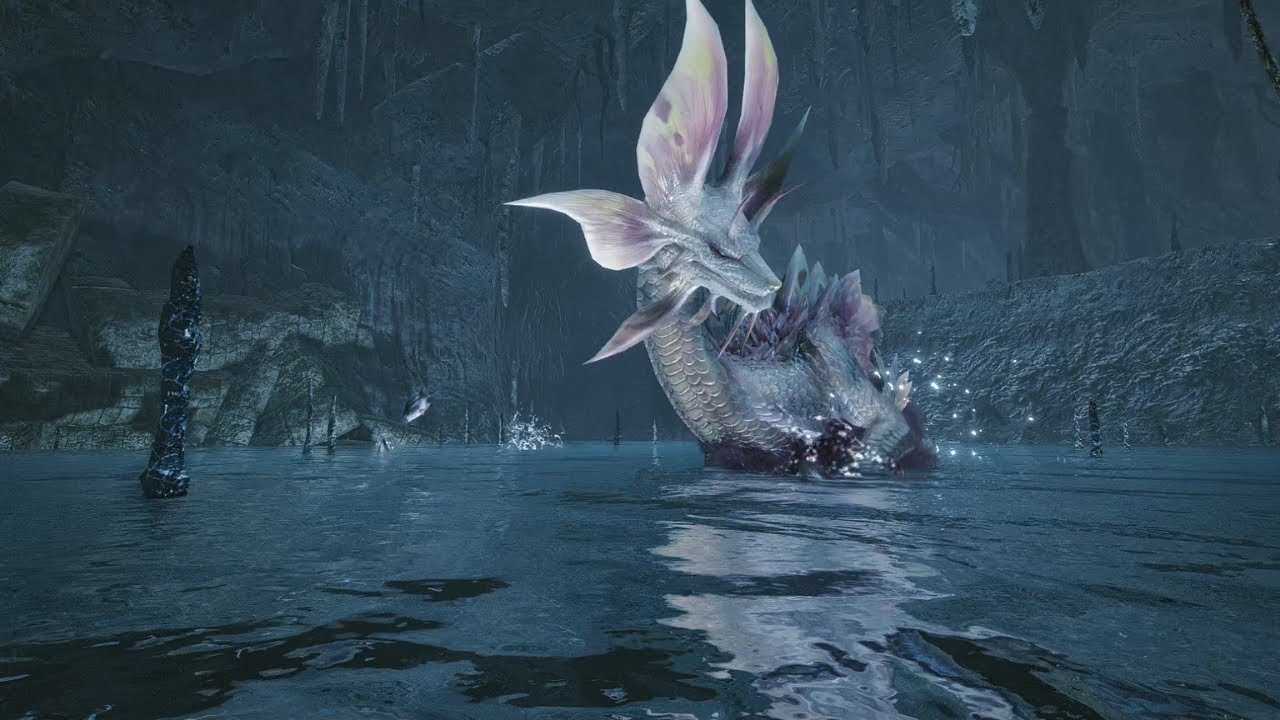 MH Rise - Mizutsune Cleaning His Claw - YouTube