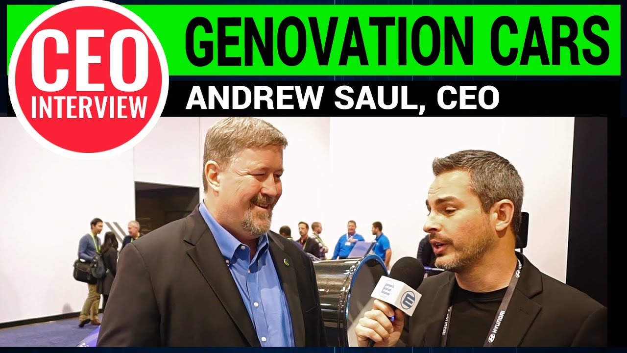 CEO Interview: Andrew Saul of Genovation Cars - YouTube