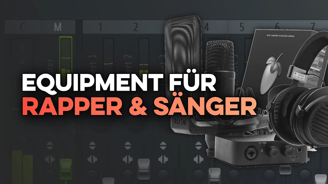 EQUIPMENT FÜR RAPPER UND SÄNGER - KAUFBERATUNG - YouTube