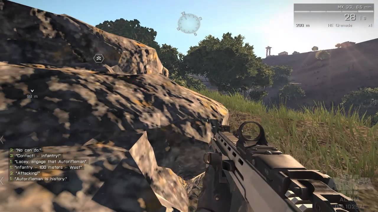 ARMA 3 Alpha First Look Gameplay - Single Player Infantry PC HD - YouTube