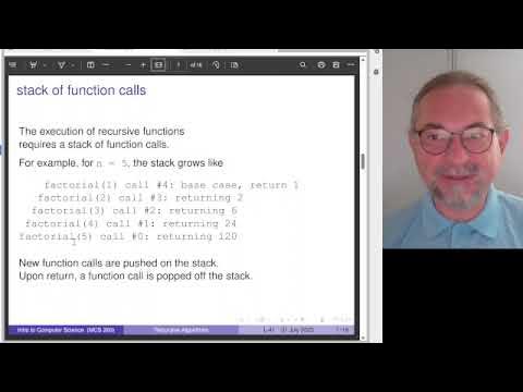 Recursive Algorithms, Accumulators, Divide and Conquer to Solve Problems - YouTube
