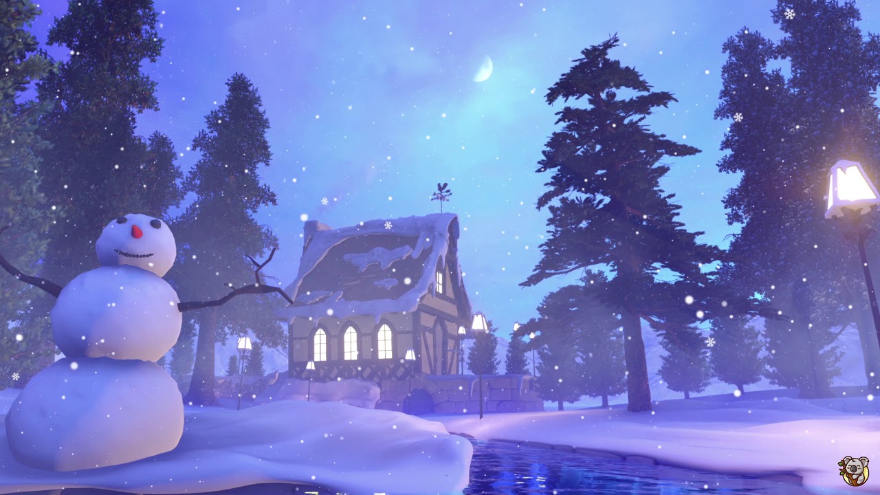 3 Minute of Christmas Song | Beautiful Snowy Night with Best Christmas ...