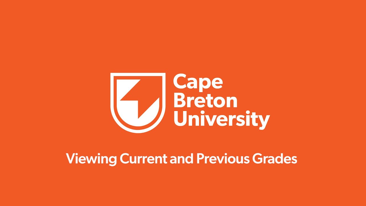 How-to-CBU Viewing Current and Previous Grades - YouTube