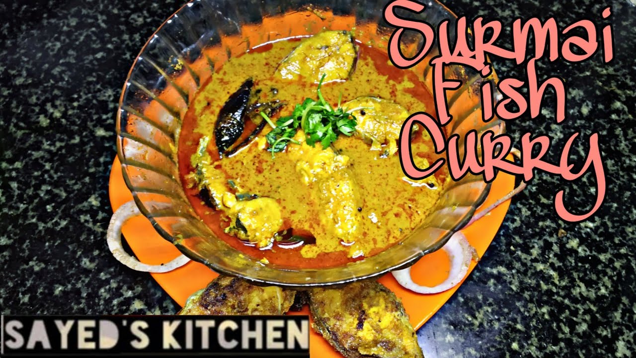 Mumbai style Surmai Fish Curry Recipe | Seer fish curry - YouTube