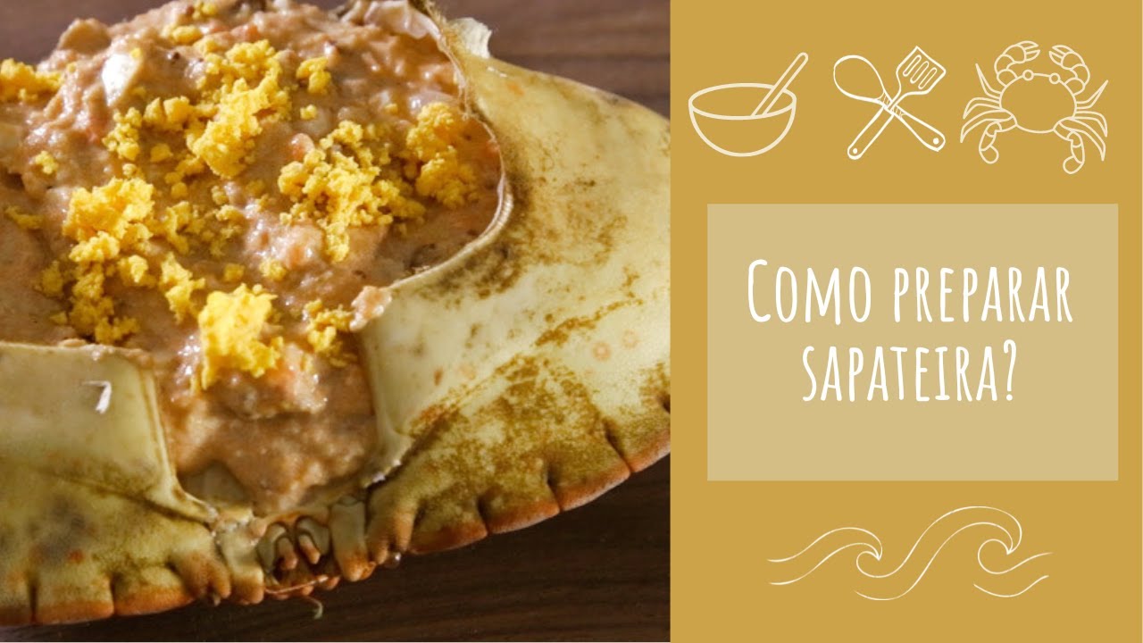 Como preparar sapateira? (rápido e fácil) - TeleCulinária - YouTube