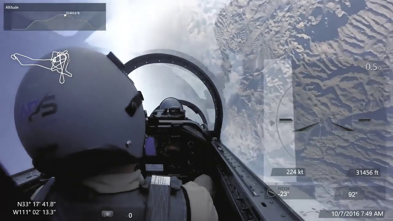 high altitude upset roll WEBTEST - YouTube