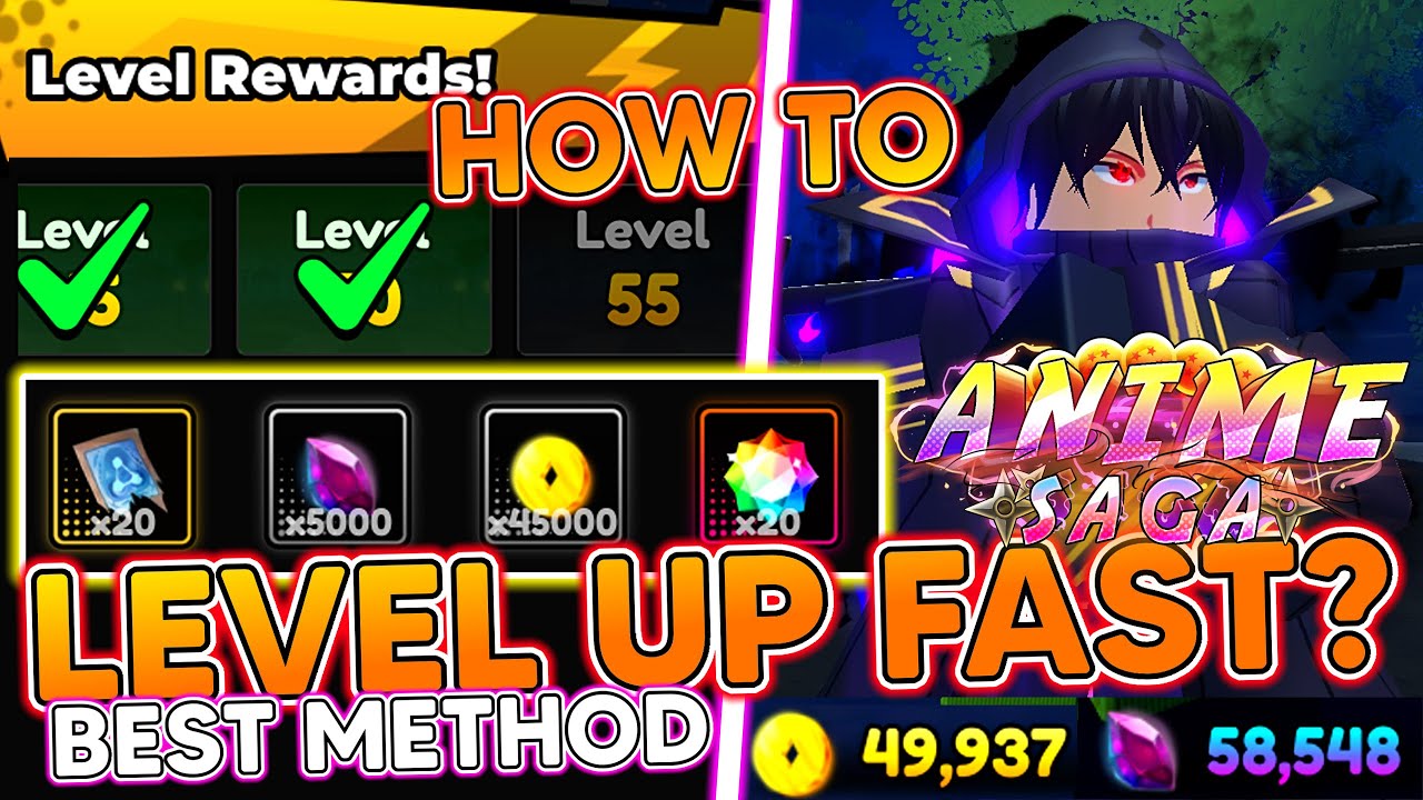 Level Up Fast in Anime Saga: Strategies and Tips! Claim Your Level ...