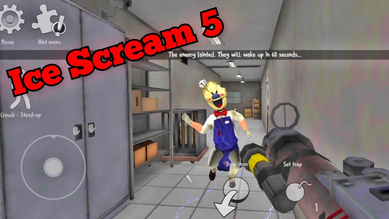 Ice Scream 5 | Horror game | #games #ice #icescream - YouTube