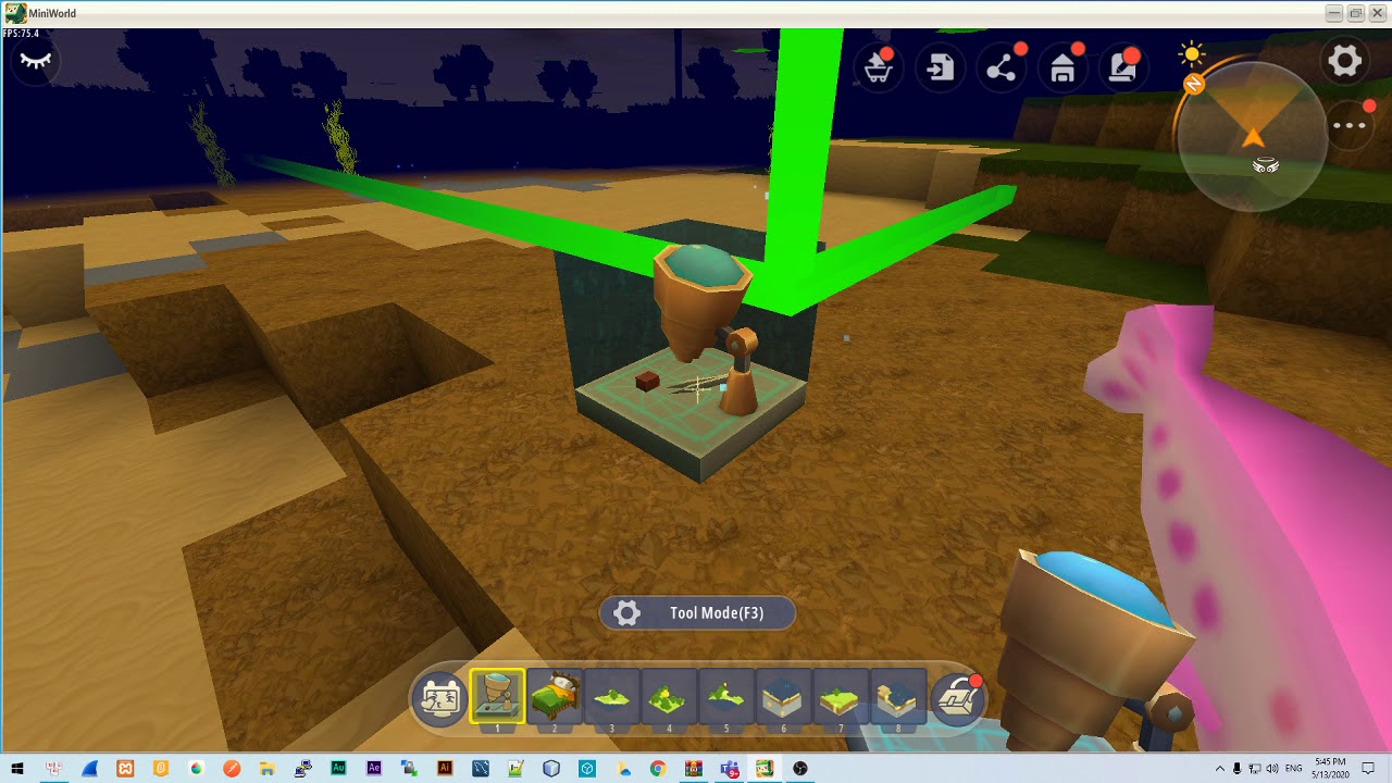 Xây dựng mô hình mini world - YouTube