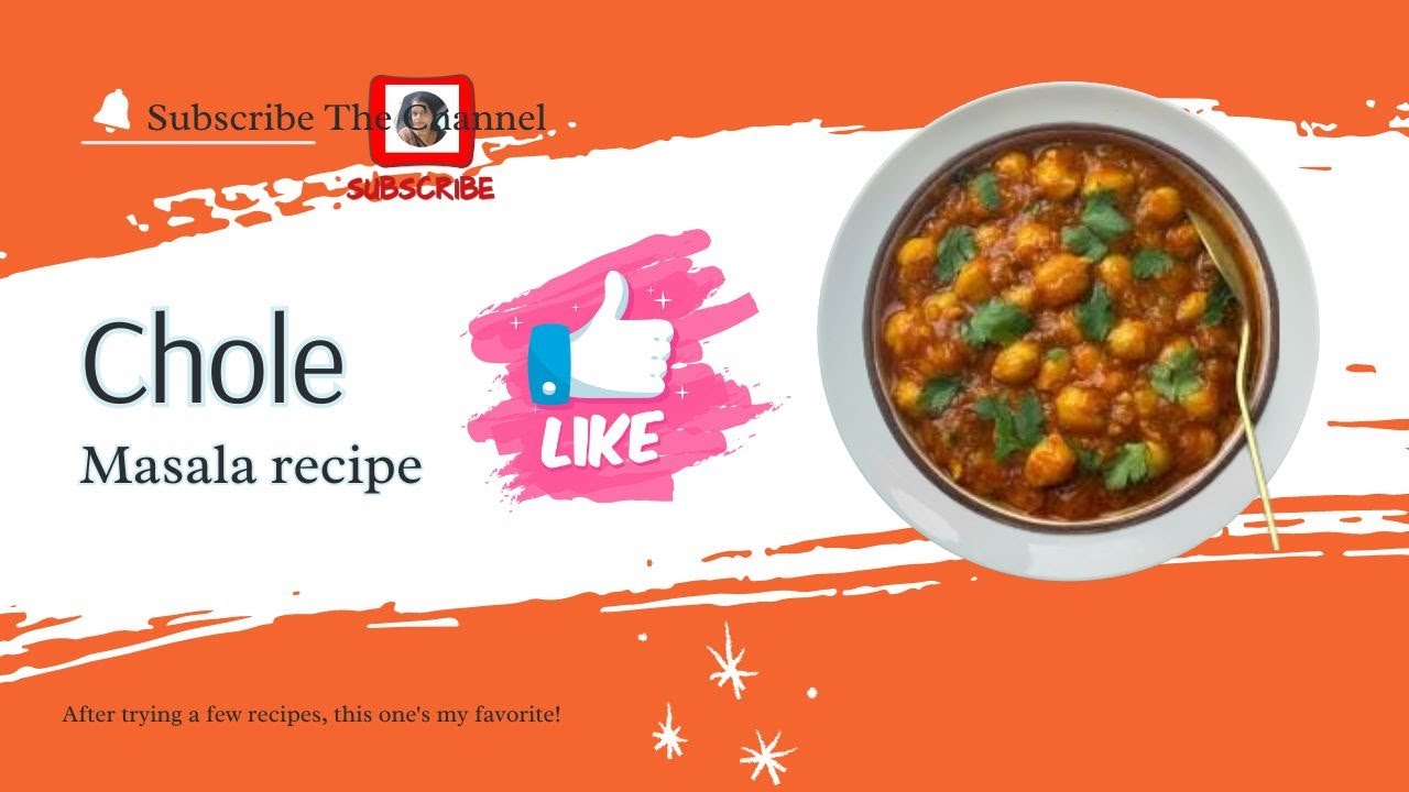 Chole Masala Recipe | Pressure Cooker Chole | Easy Chana Masala | Chole ...