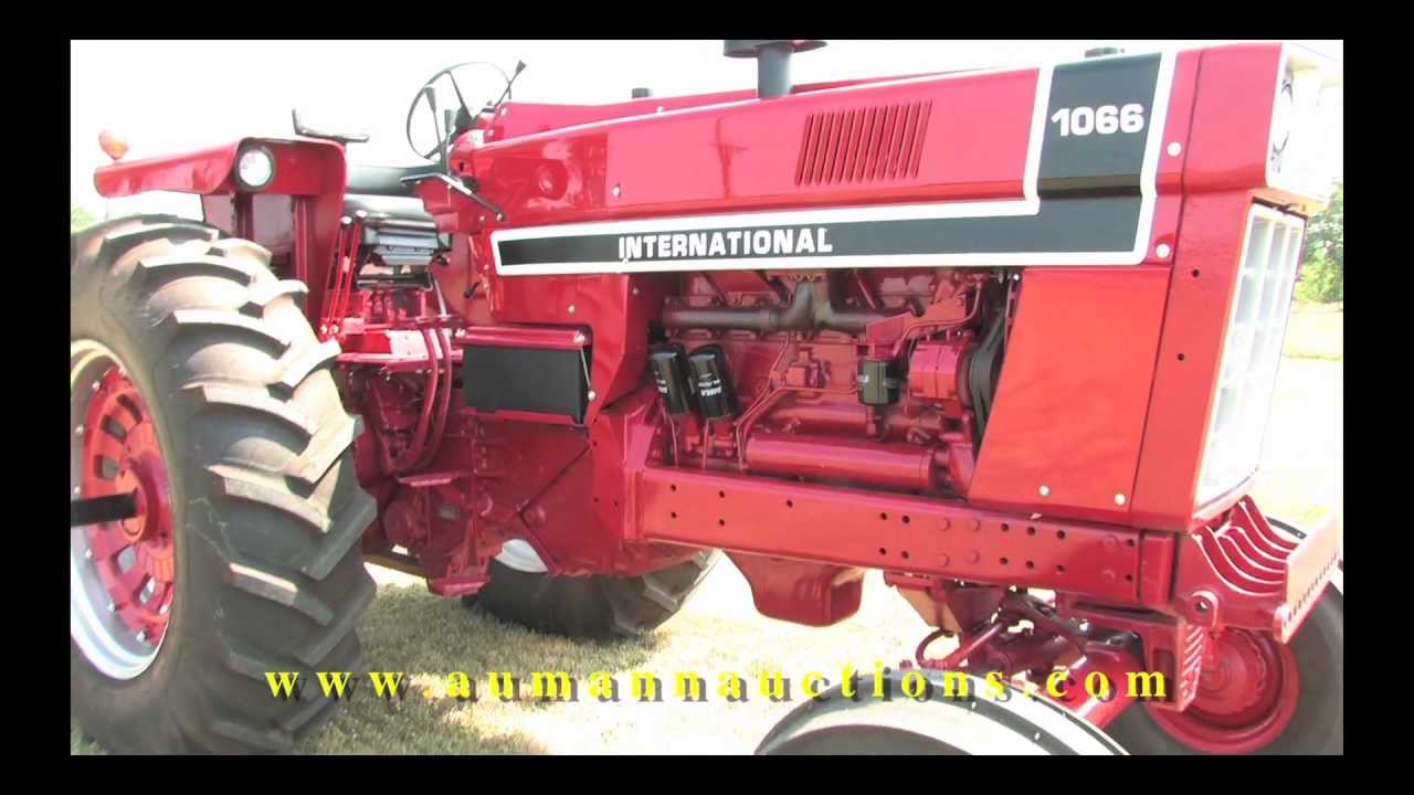 Farmall 1066 Black Stripe Row Crop - High Quality Late Model IH ...