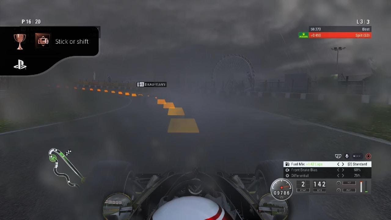 F1 2018 stick or shift trophy - YouTube