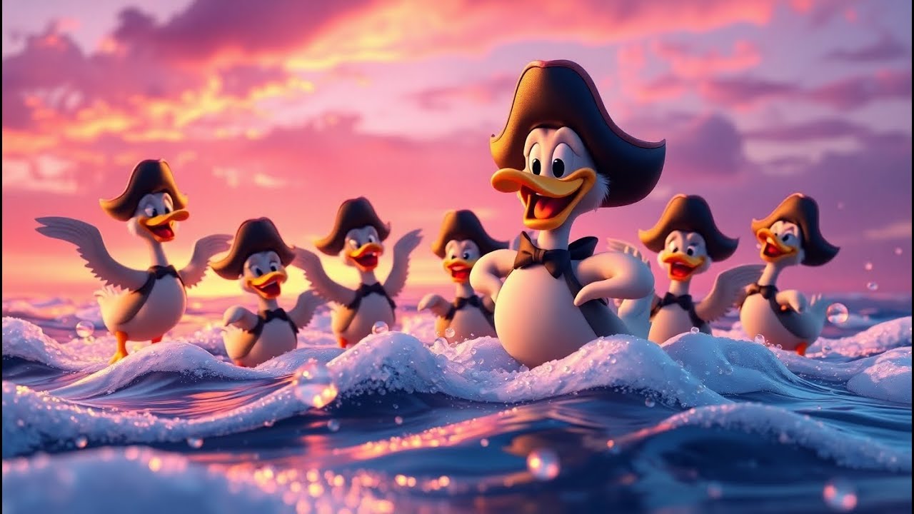 Captain Quack and the Rubber Duck Pirates | Nursery Rhymes for Kids ...