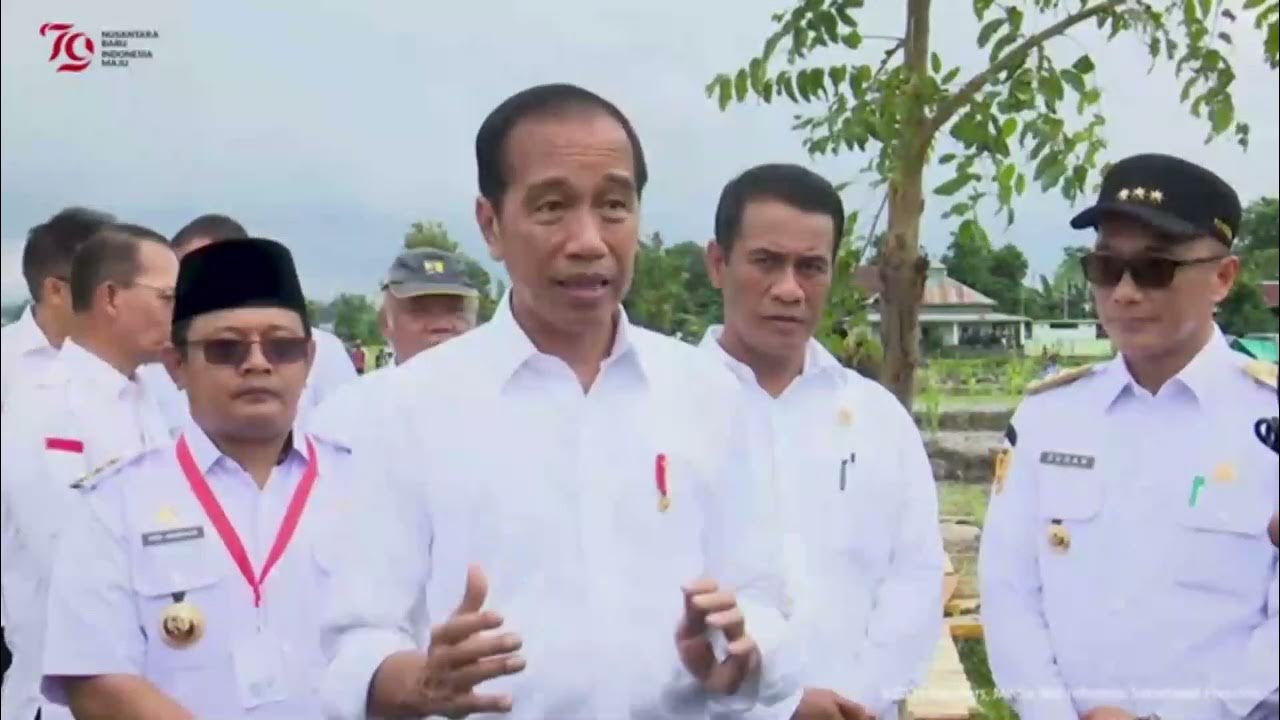Jokowi tinjau pemasangan 80 pompa di Bantaeng, antisipasi kekeringan panjang - YouTube