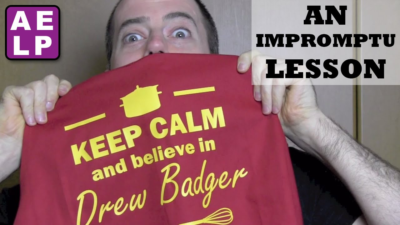 An Impromptu Lesson - Advanced English Listening Practice - 27 - YouTube