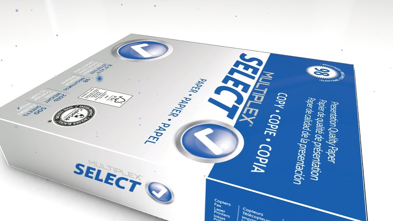 Multiplex™ Paper SELECT 98 FSC® - YouTube