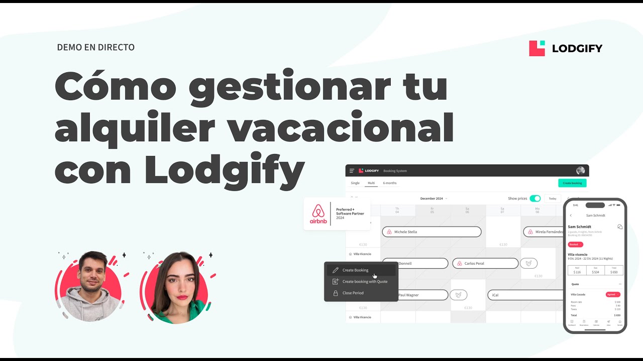 Demo en directo: Cómo gestionar tu alquiler vacacional con Lodgify - YouTube