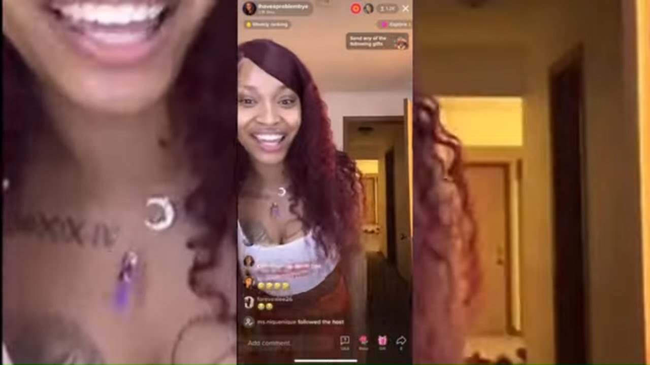 EKANE LIVE| TWERKING+ FINALLY UNBANNED& TALKS TIKTOK SNEAK DISS - YouTube