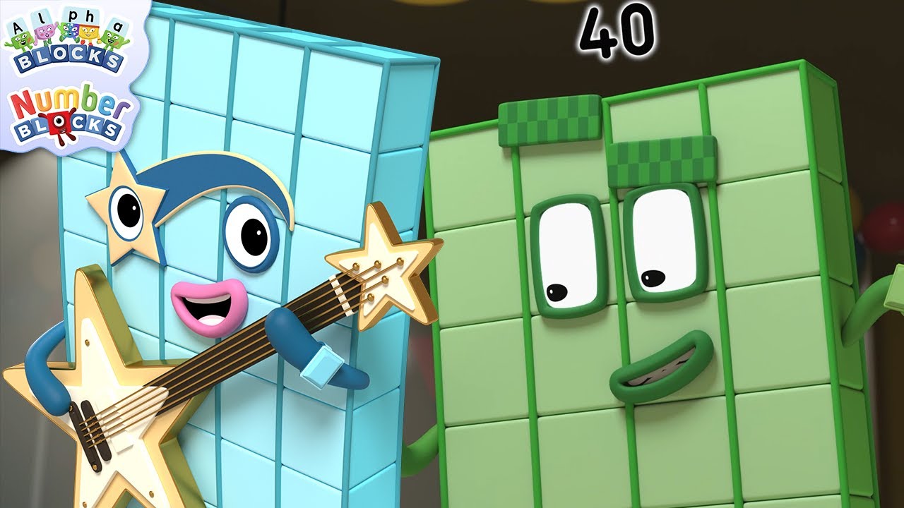 60 Mins of Big Numbers! | Counting for Kids Compilation | @Numberblocks ...