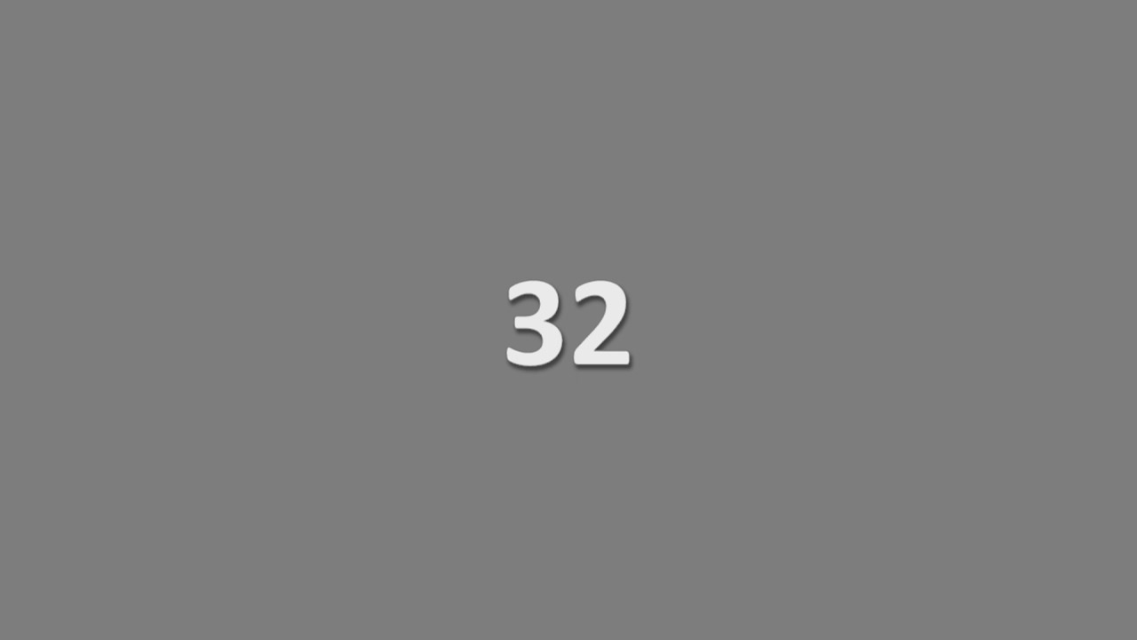 32 times 32 - YouTube