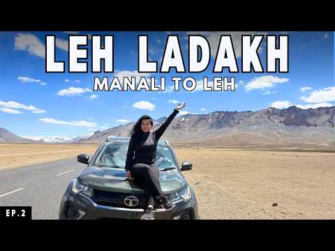 Manali to Leh Road Trip 2026 | Ep 2 | Jispa to Leh | Baralacha La, Sarchu, More Plains & Tanglang La